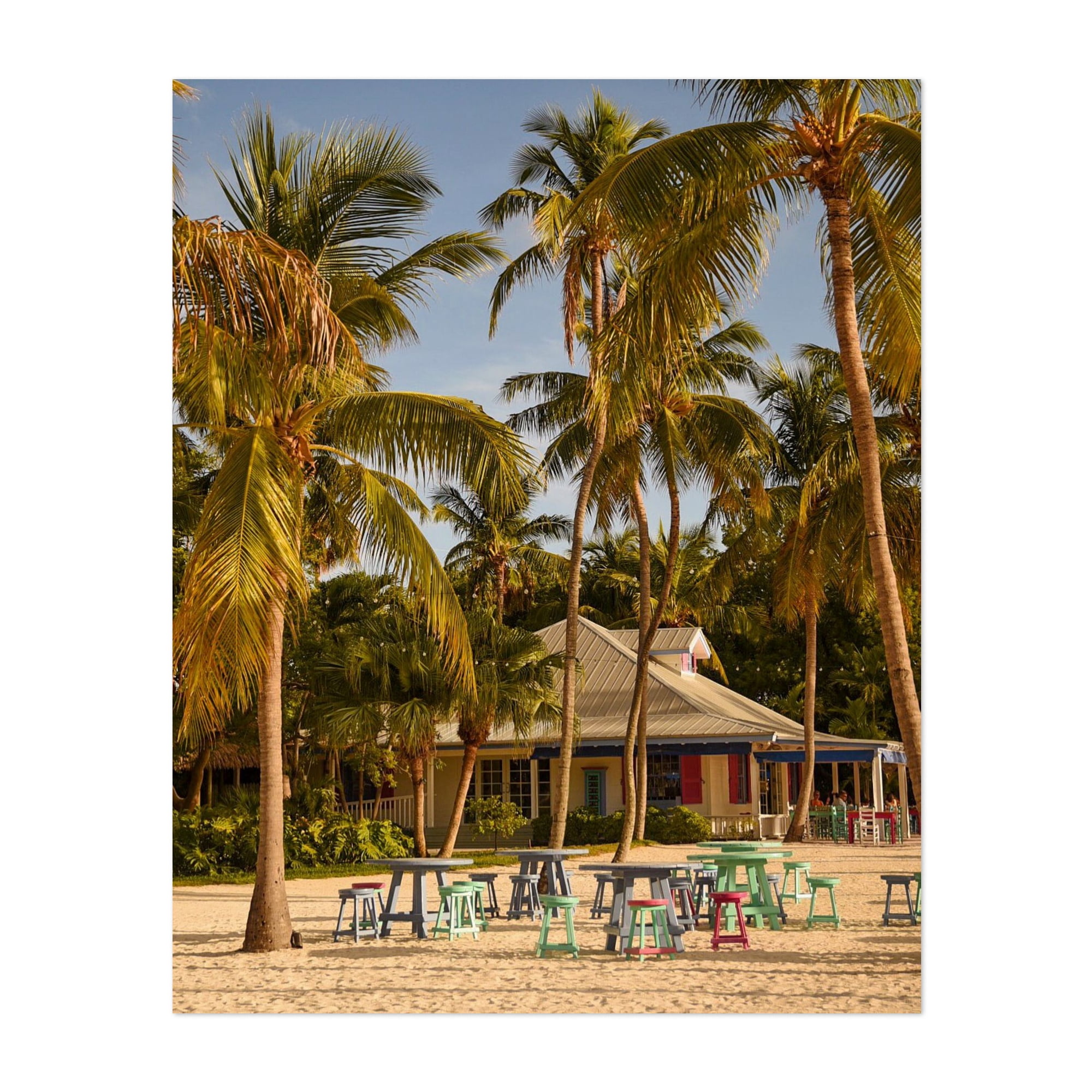 Morada Bay Cafe - Islamorada Florida Photography Beach House Palm Tree ...