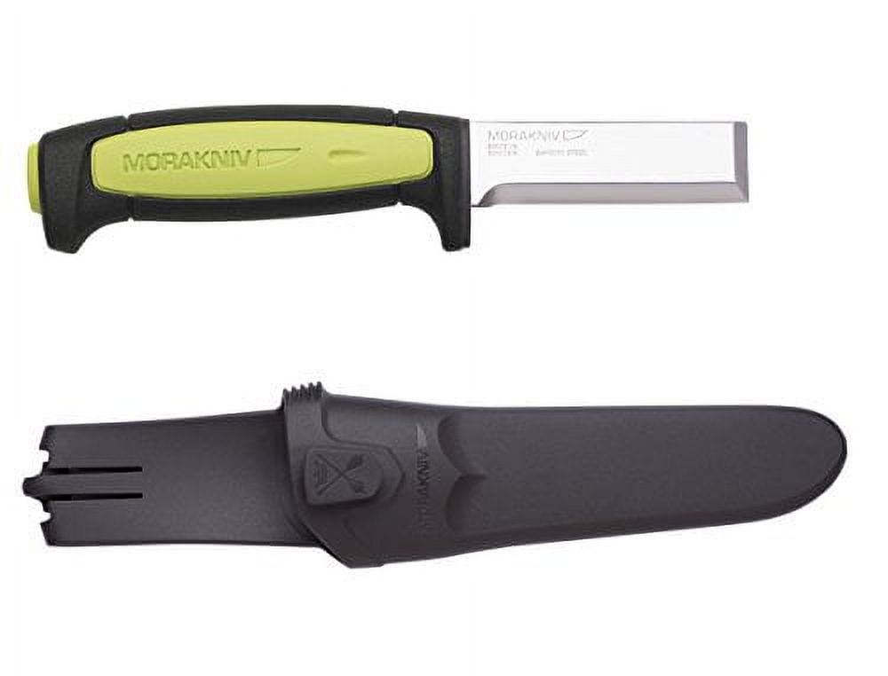 Morakniv Craftline Carbon Steel Wood Chisel Knife With Sheath for Wood ...