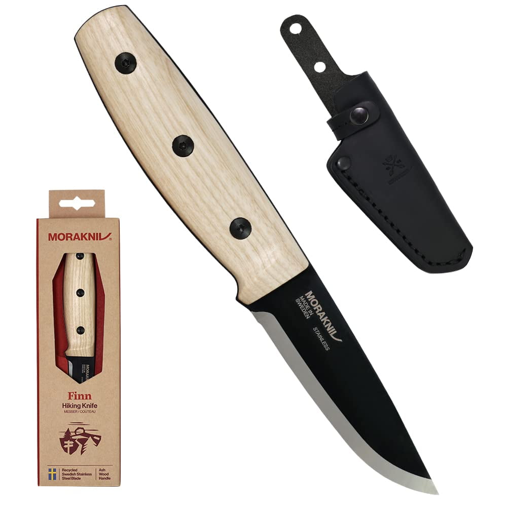 Morakniv Morakniv Knives Finn BlackBlade Fixed Knife Ash Wood 3.4in ...