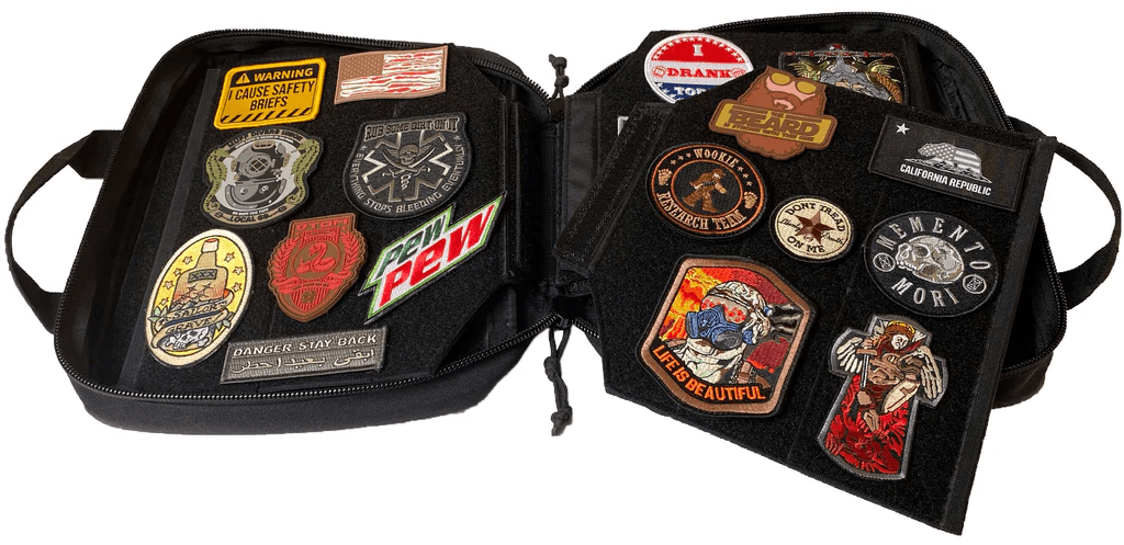 Morale Patch Storage Book with Removable Hook & Loop Pages - Walmart.com
