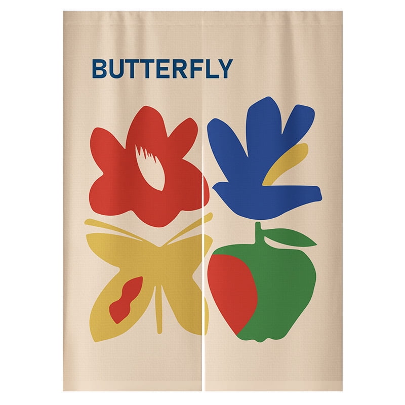 Morandi Door Curtain Ins Style Noren for Bedroom Cafe Home r Linen ...