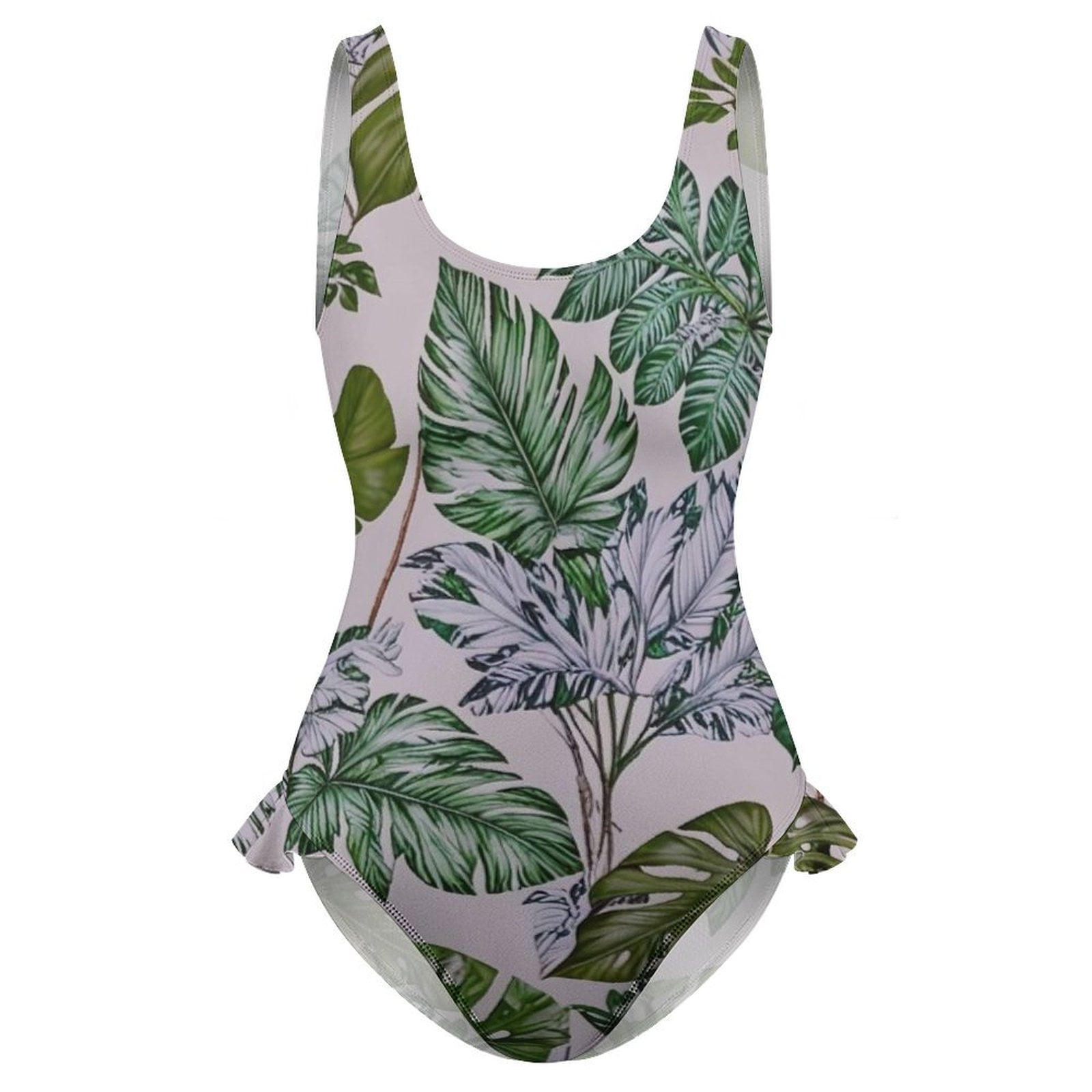 Morandi Ruffled wide shoulder Bikini swimsuit set for slimming and ...