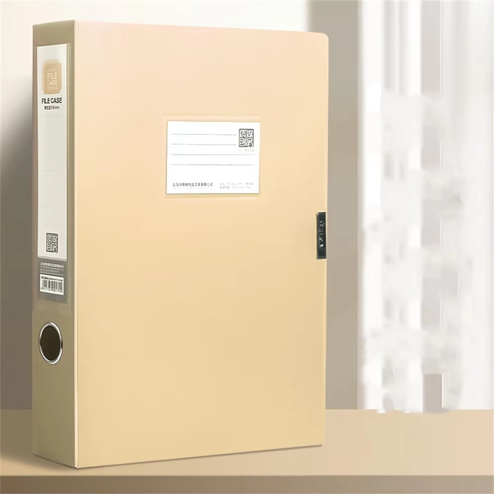 Morandi Thickened 5Cm A4 Size Foldable File Organizer, Large Capacity ...