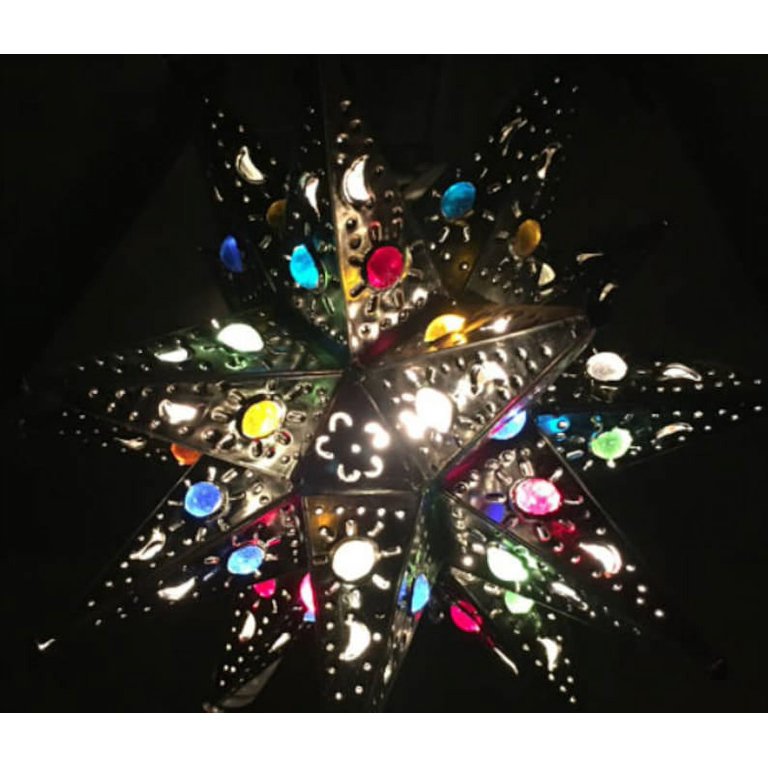 Glass Ceiling Band Tin Star | Shelly Lighting