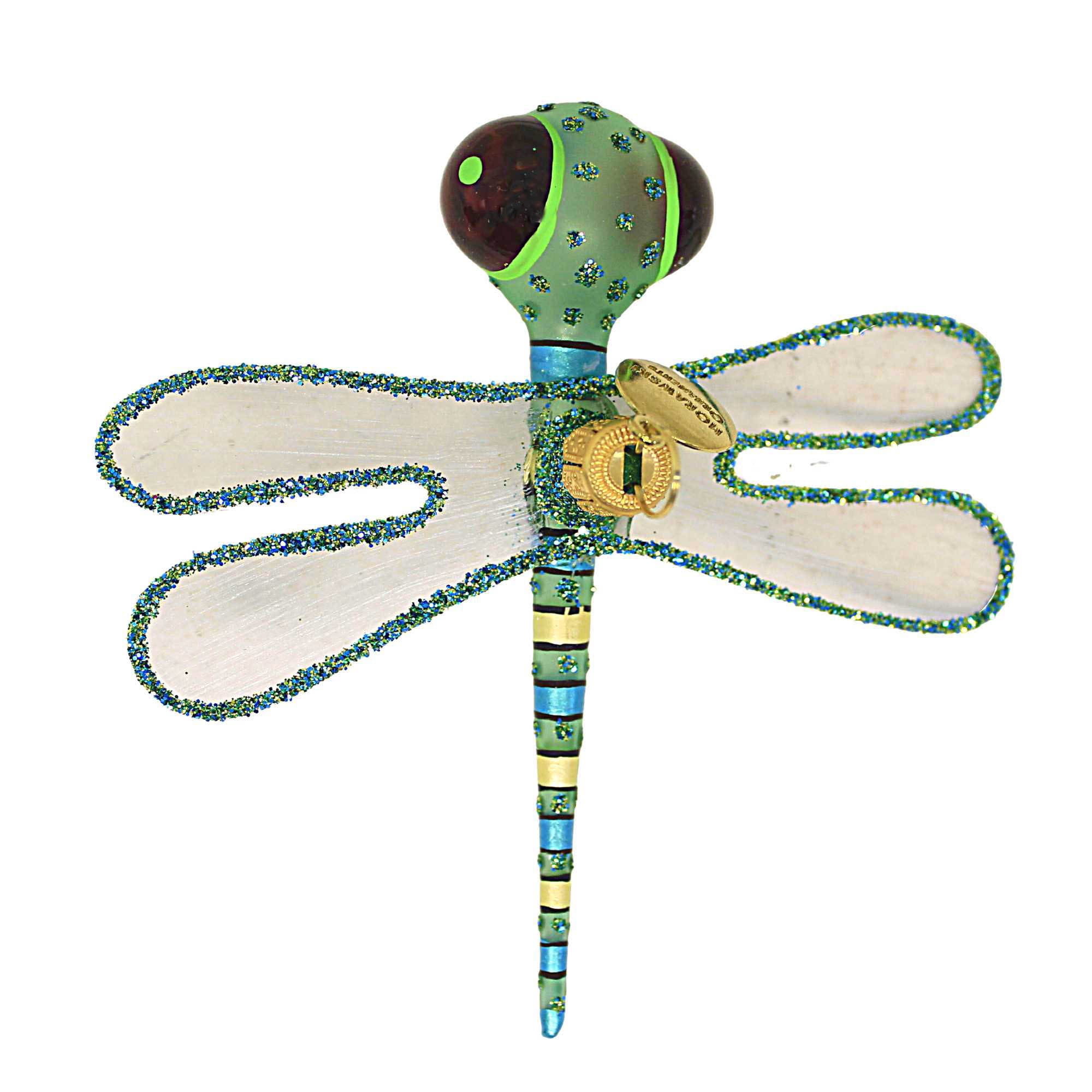 Morawski 1.00In Colorful Dragonfly, Glass, Ornament Summertime Bug ...