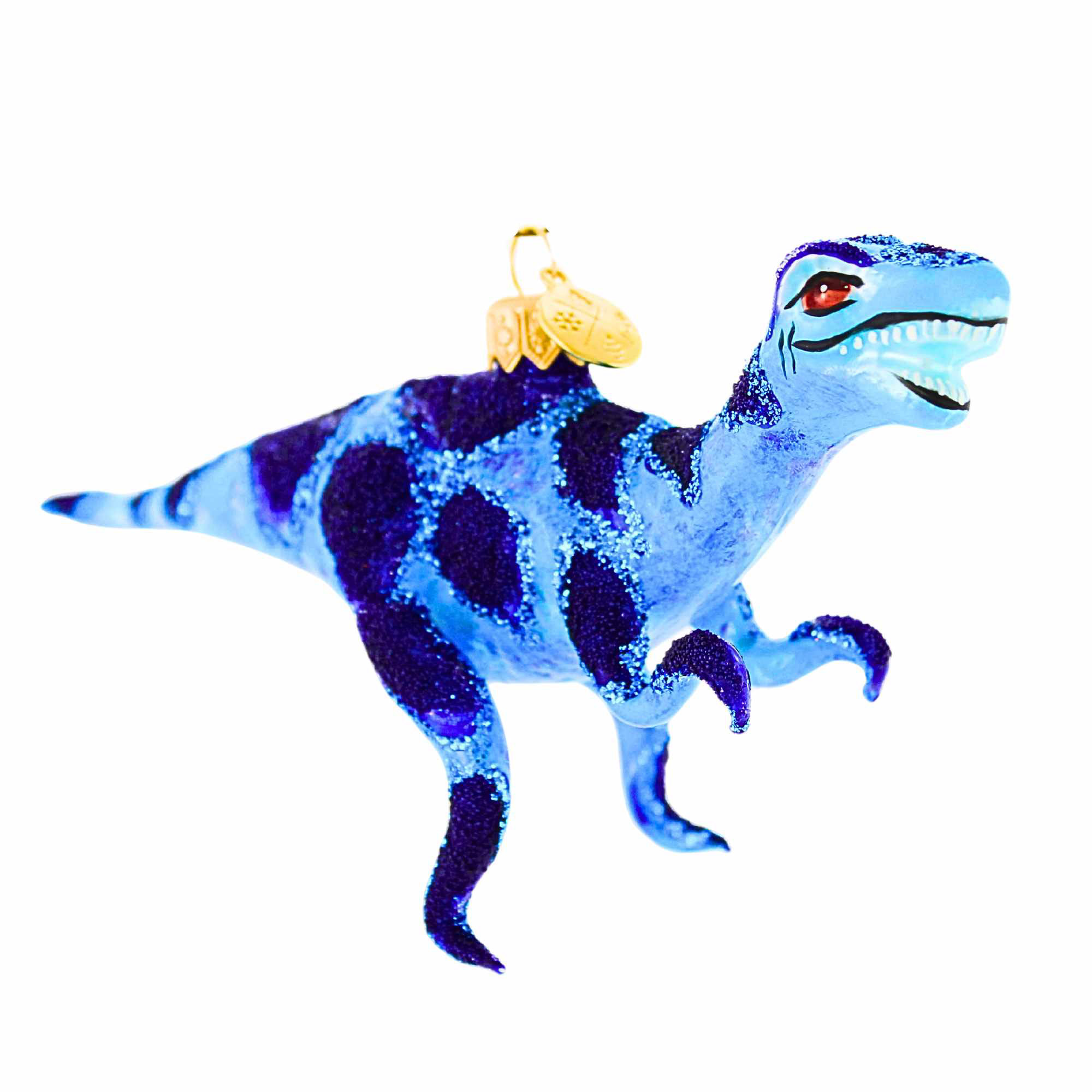 Morawski 3.25In Velociraptor Dinosaur, Glass, Pre Historic Reptile ...