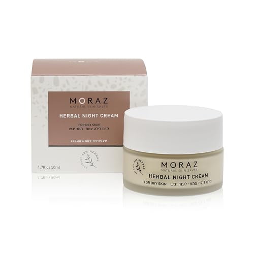Moraz Night Cream for Dry Skin - Face Moisturizer - Collagen Boosting ...