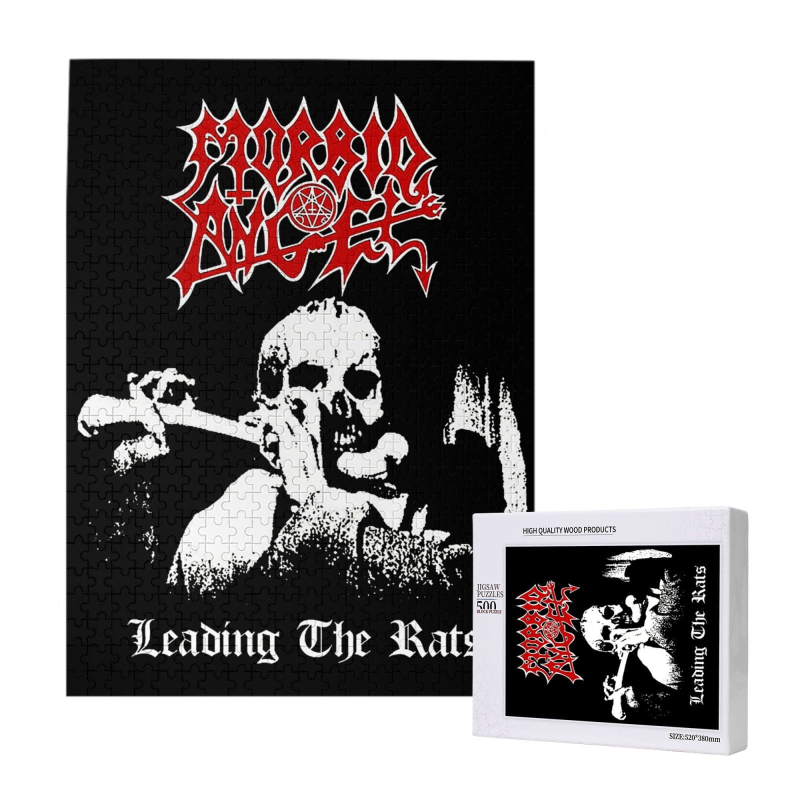 Morbid Angel Anime Puzzles Boys Girls Teens 300/500/1000 Piece Wooden ...