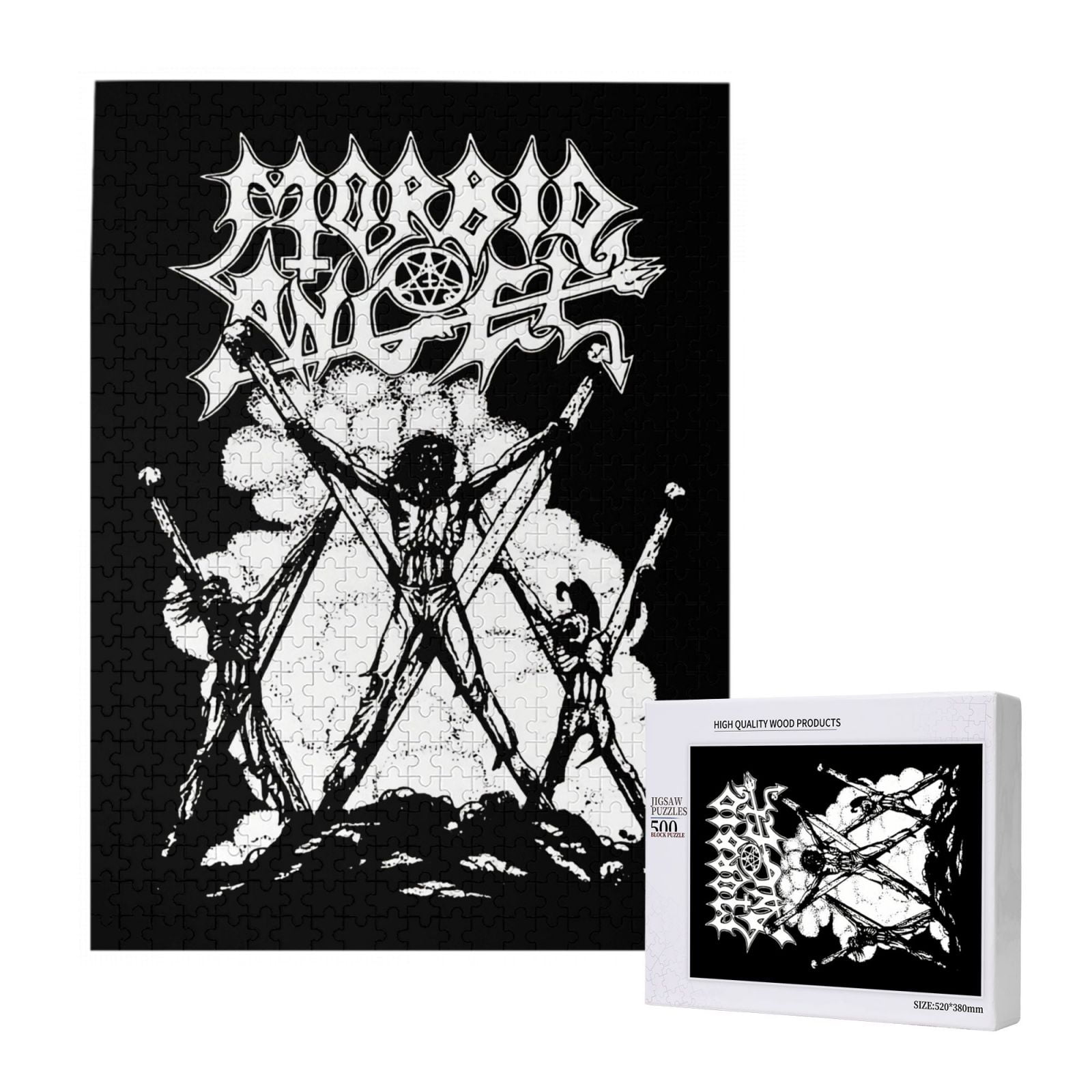 Morbid Angel Anime Puzzles Boys Girls Teens 300/500/1000 Piece Wooden ...