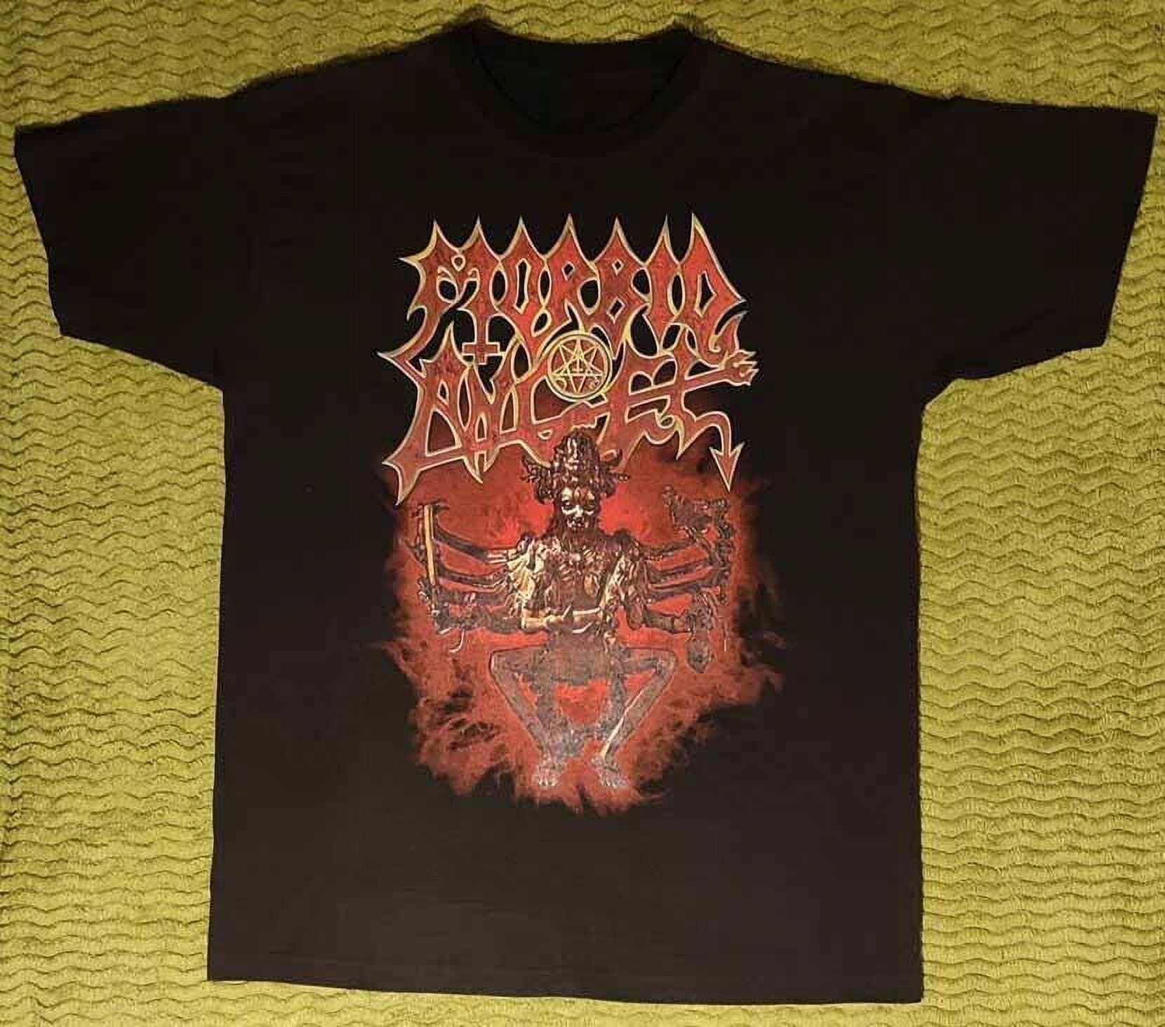 Morbid Angel Band Black Color Short Sleeve Full Size To 5XL Shirt PP640 ...