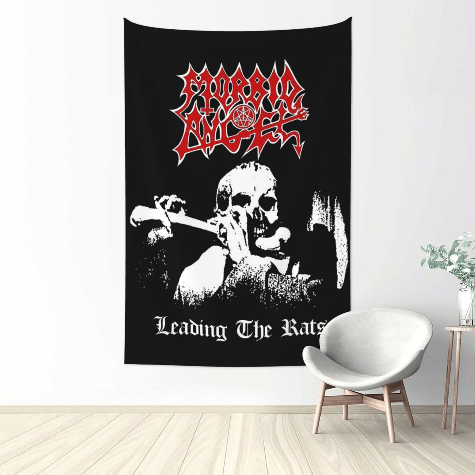 Morbid Angel Bedroom Tapestry, King Size, Wall Hanging, Wall Decor ...