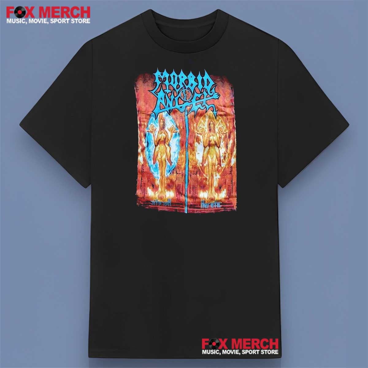 Morbid Angel Heretic Album Shirt ,Black Color,Size L - Walmart.com