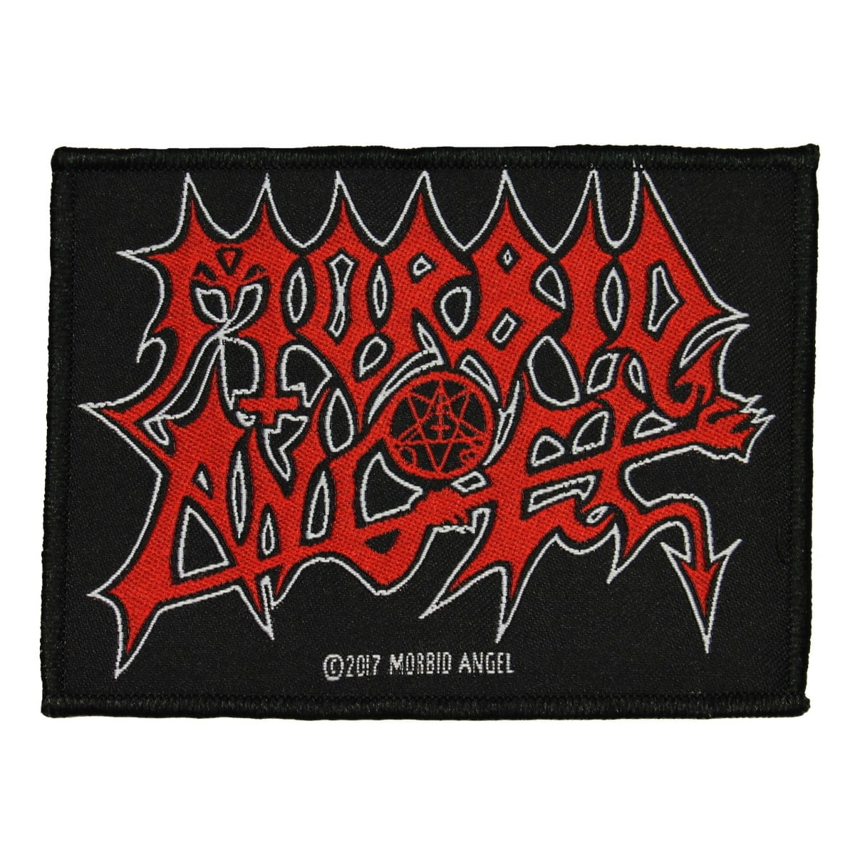 Morbid Angel Patch Band Logo new Official Black Woven Sew on - Walmart.com
