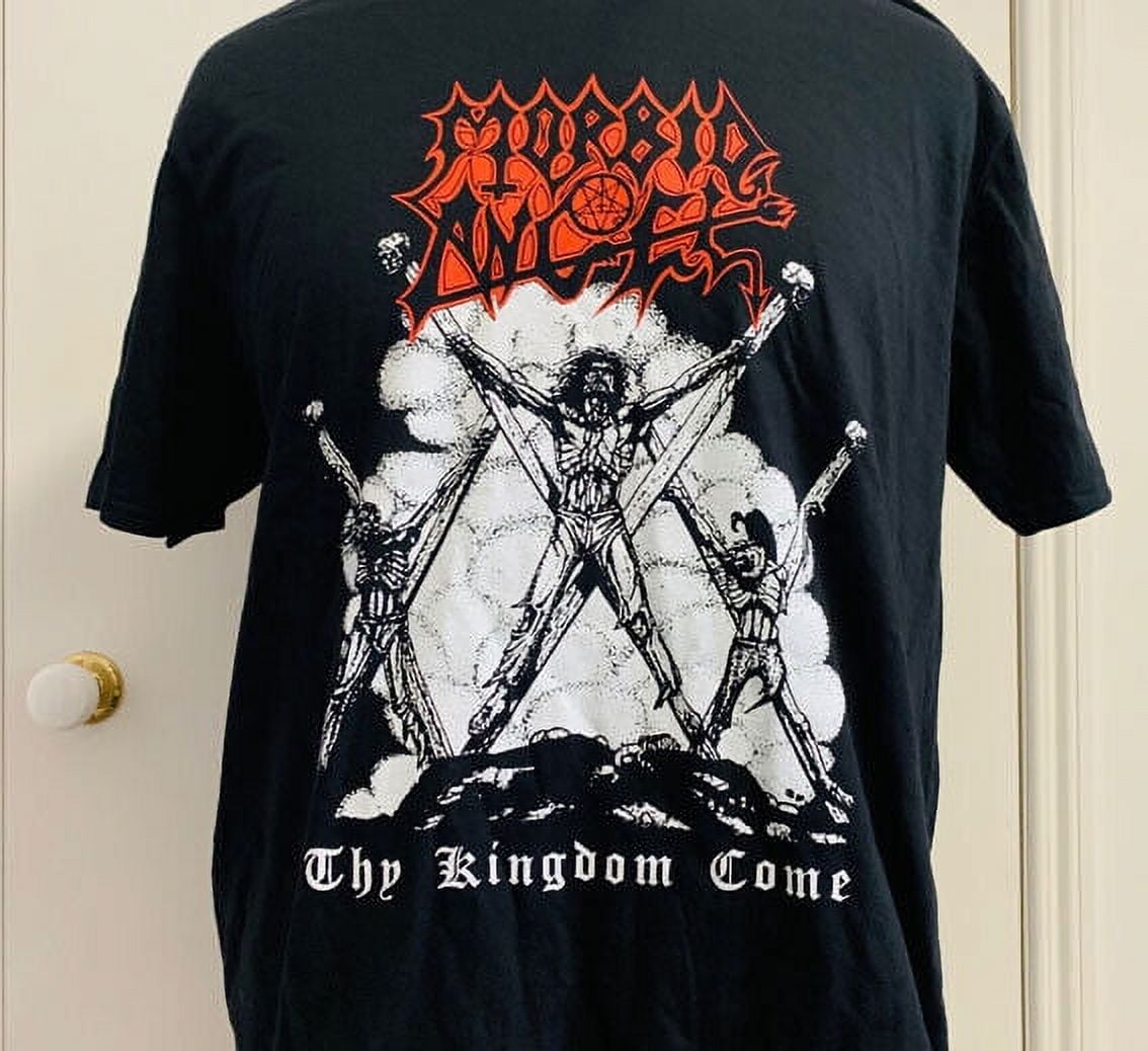 Morbid Angel - Thy Kingdom Come Short Sleeve Cotton Black All Size ...