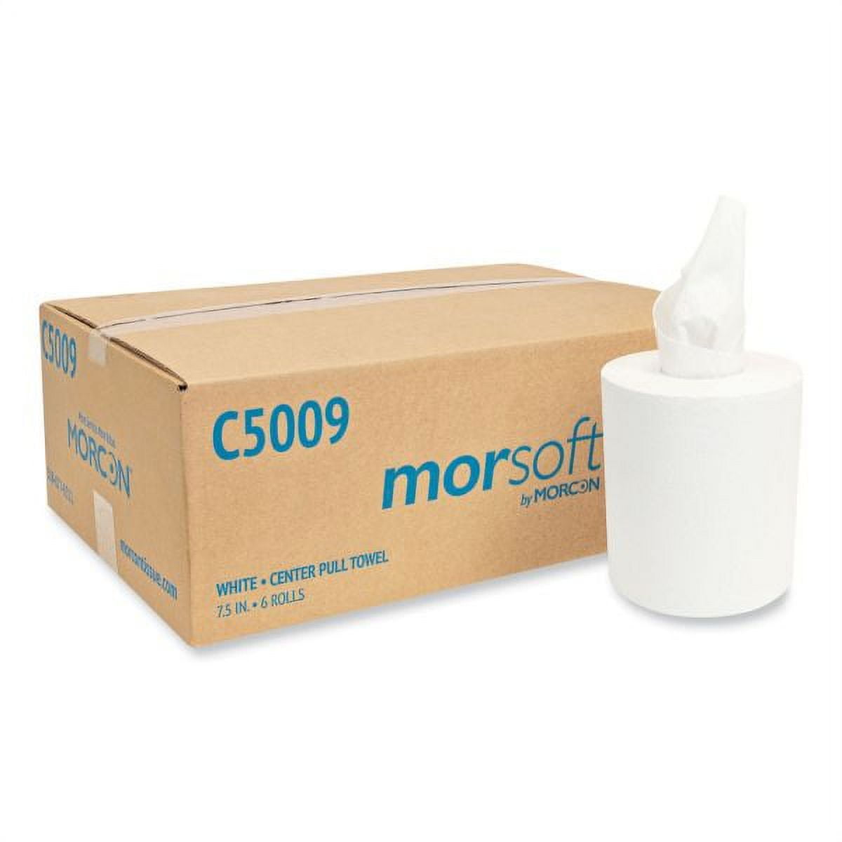 1 piece Morcon Tissue Morsoft Center-Pull Roll Towels, 2-Ply, 6.9" dia ...