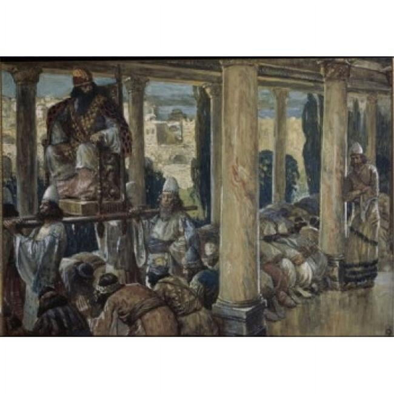 Mordecai & His Triumphant Enemy James Tissot 1836-1902 French Jewish Museum New York Poster ...