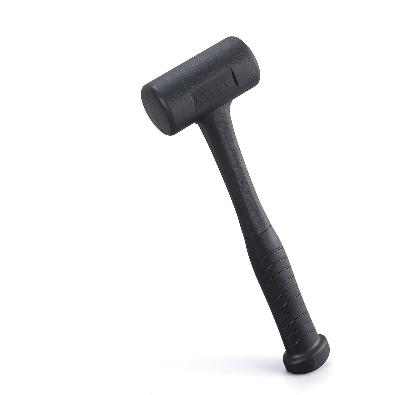 Morden Fort Shockproof Rubber Hammer, 1.5 LBs Black Mallet Tool ...