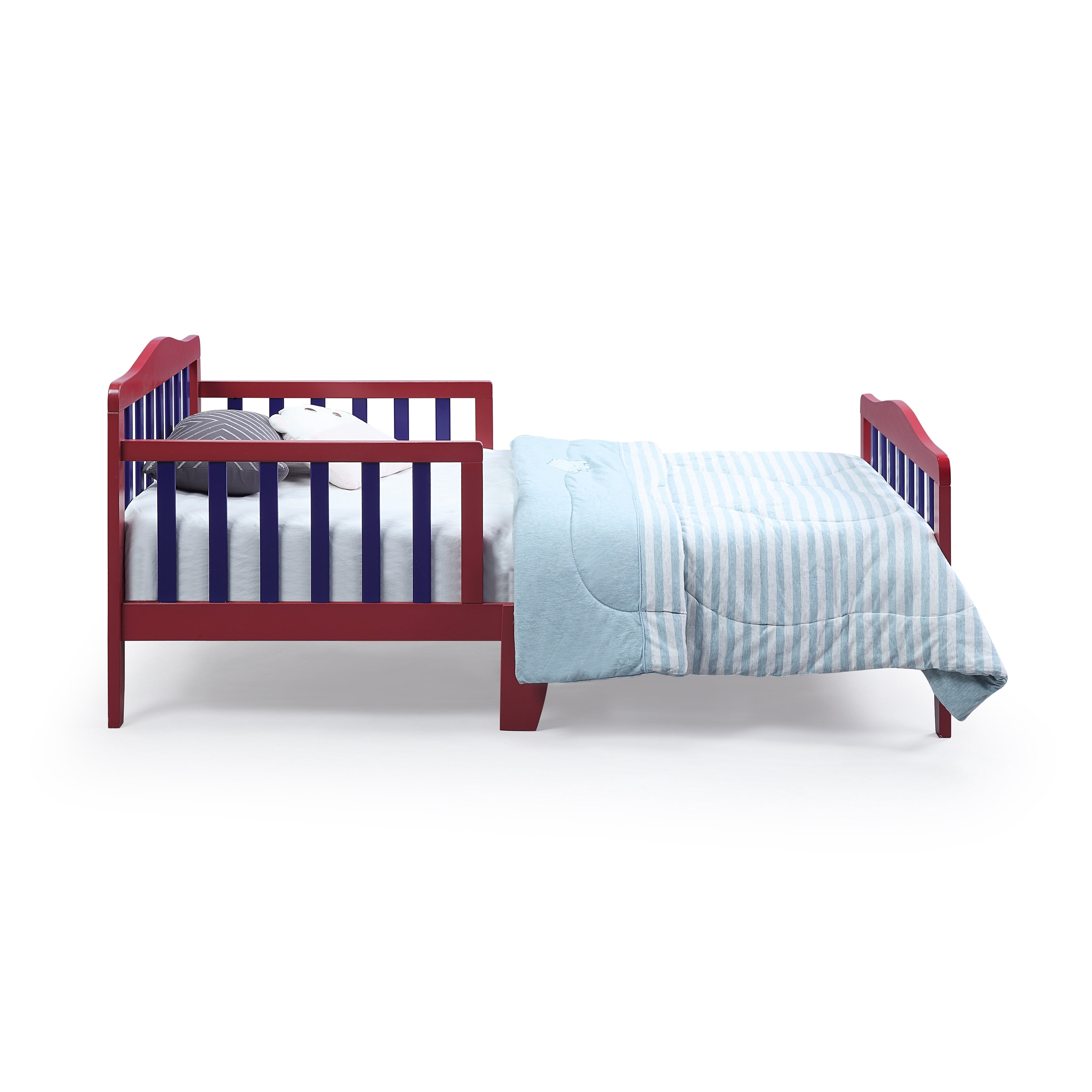 Mordern Twain Toddler Bed Red - Walmart.com