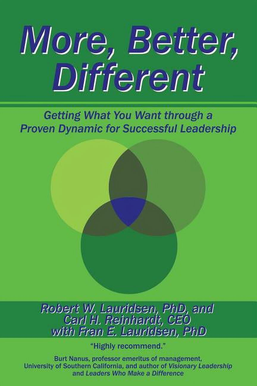 More, Better, Different : Getting What You Want Through a Proven ...