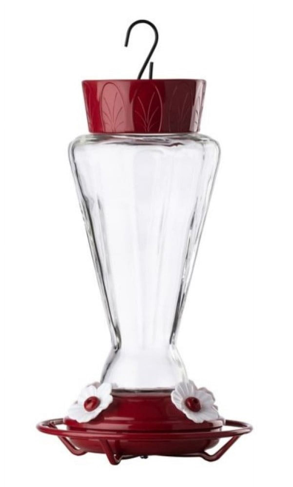 More Birds 38135 Royal Hummingbird Feeder with Built-in Ant Moat, 28 oz ...