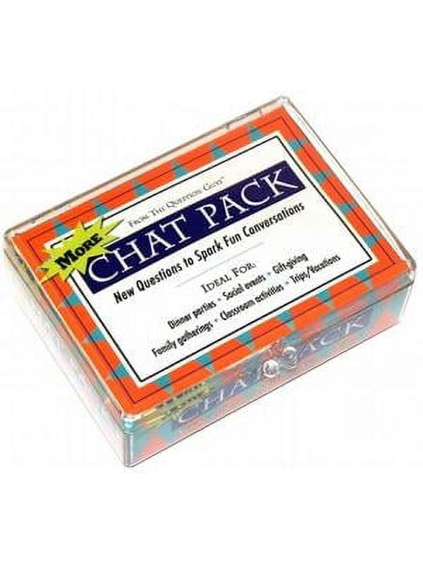 More Chat Pack Cards: New Questions to Spark Fun Conversations ...