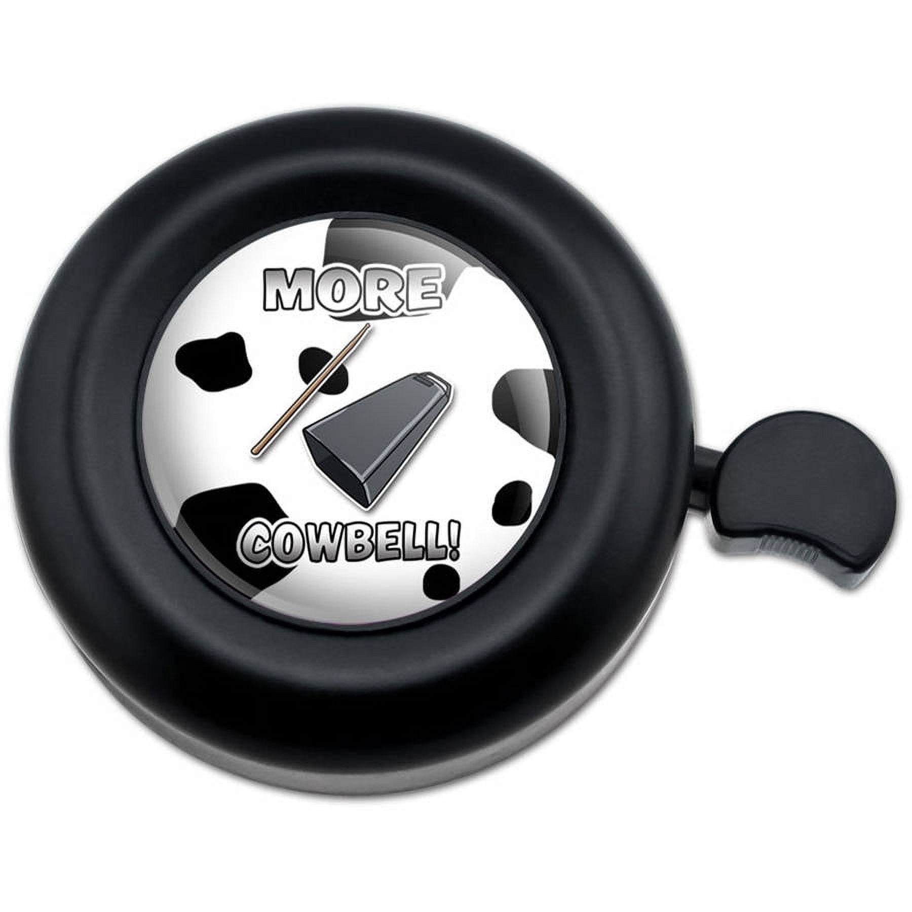 More Cowbell Funny Music Bicycle Handlebar Bike Bell - Walmart.com