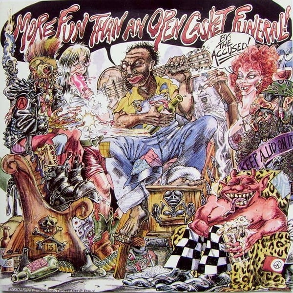 The Accused More Fun Than An Open Casket Funeral (Mint Green) (Vinyl ...