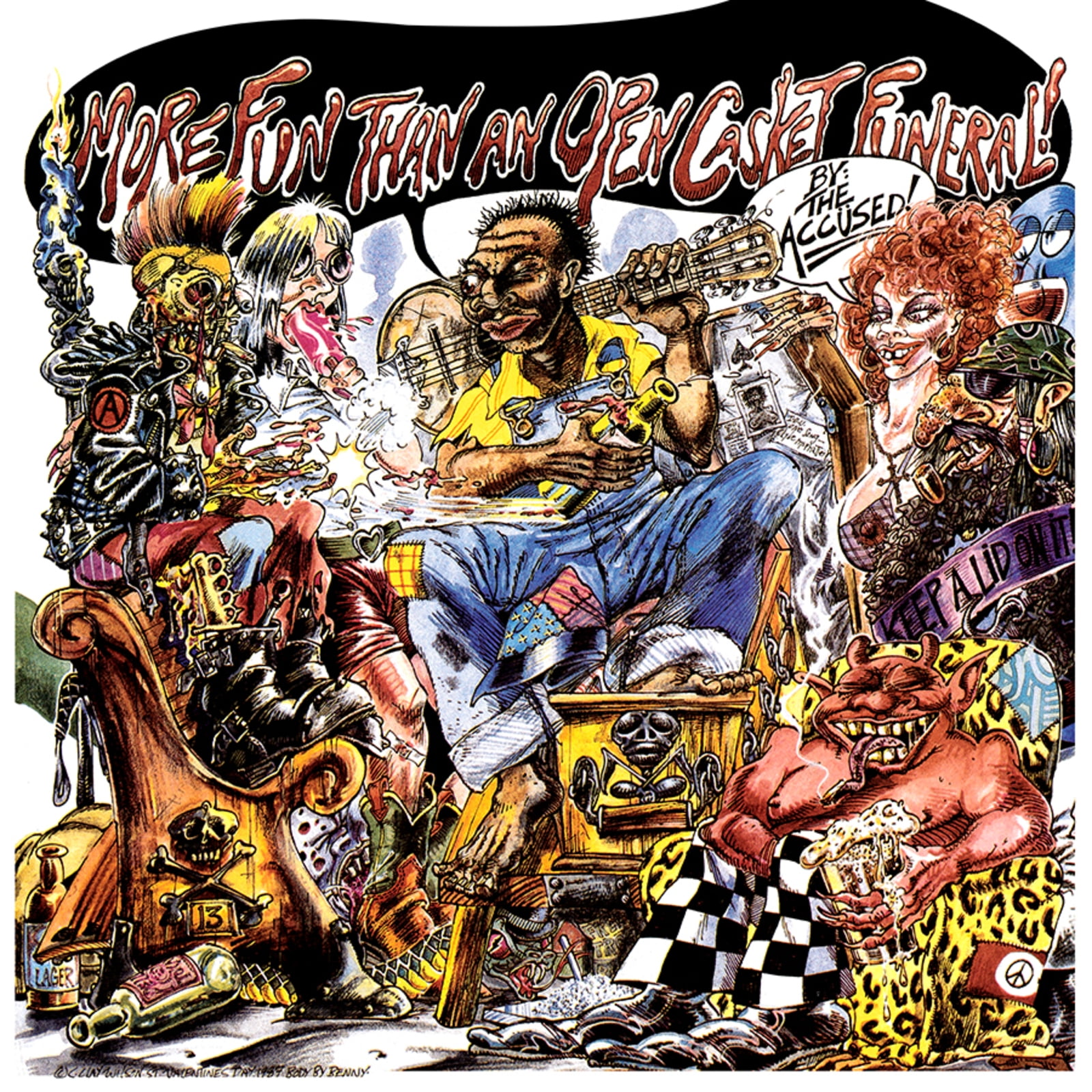 The Accüsed More Fun Than an Open Casket Funeral (Vinyl Record) 12 ...