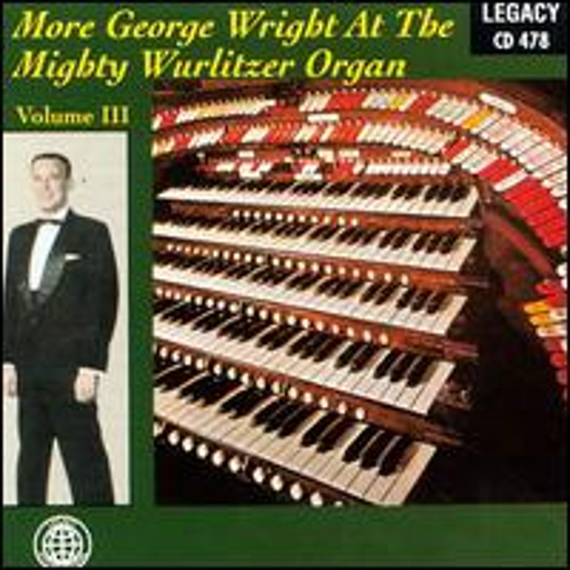 More George Wright at the Mighty Wurlitzer Organ, Vol. 3 (CD) by George Wright (organ) - Walmart.com