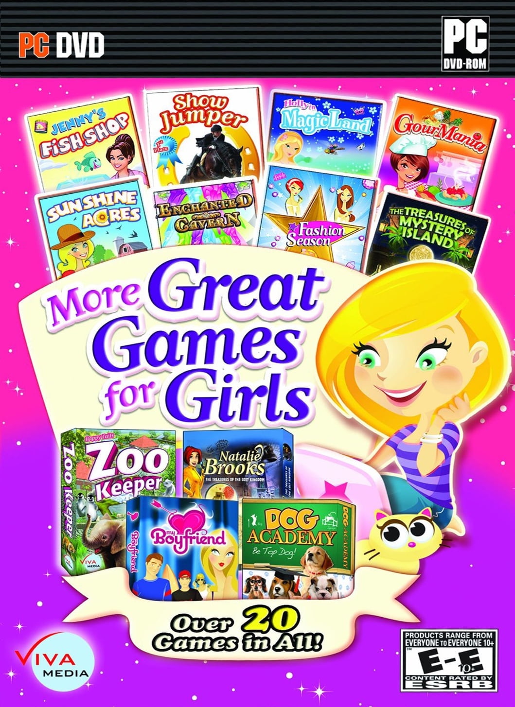 More Great Games 4 Girls Wm Mbx (PC) - Walmart.com