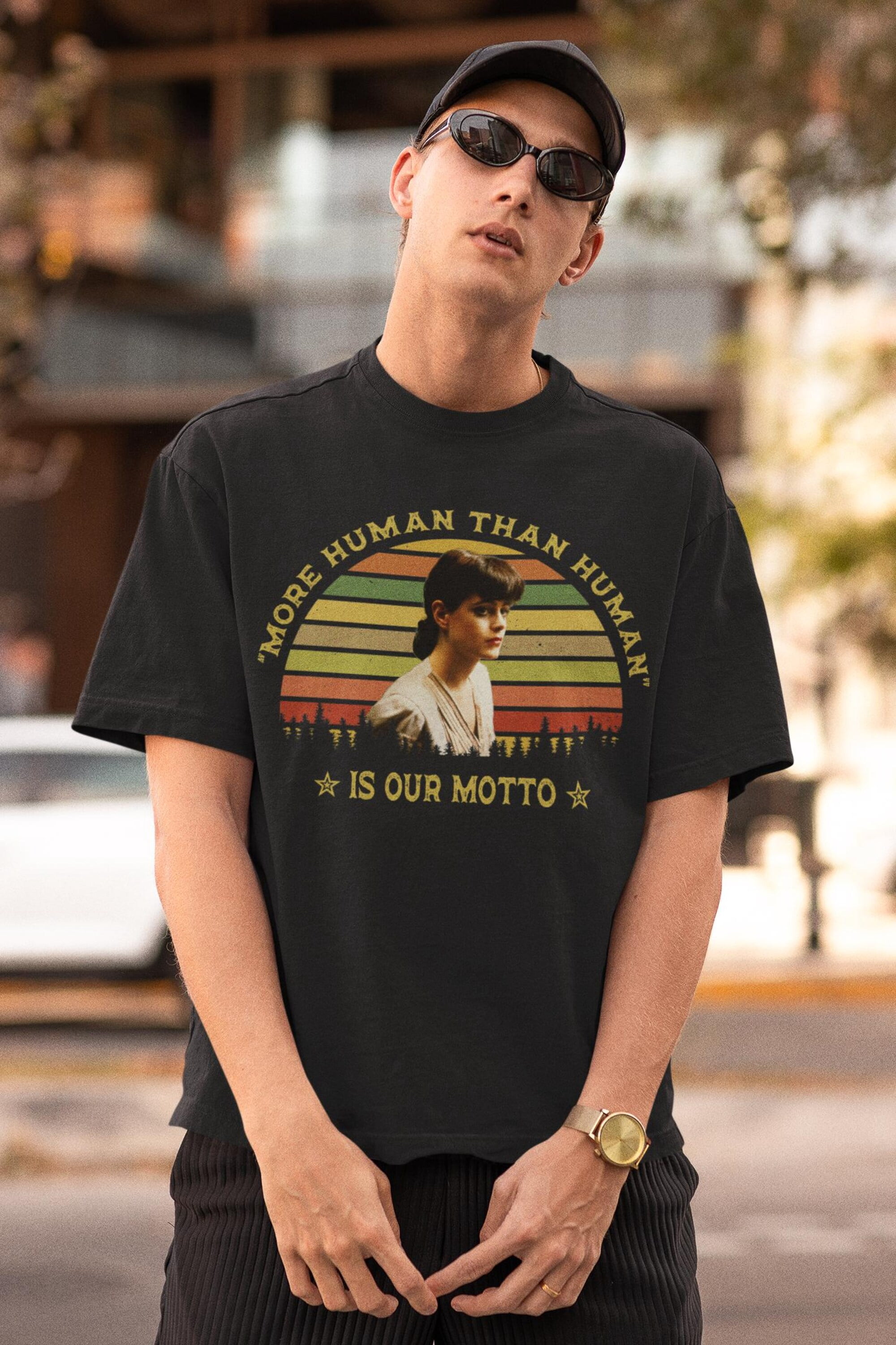 More Human Than Human Is Our Motto Shirt blade runner sweatshirtblade ...