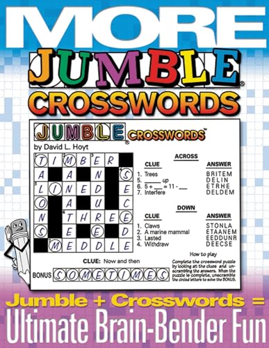 Pre-Owned More Jumble Crosswords - Walmart.com