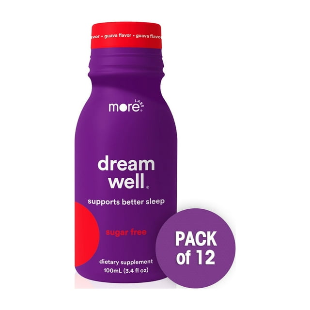 More Labs Dream Well, Holistic Sleep Drink Solution, Sleep Aid, Non ...