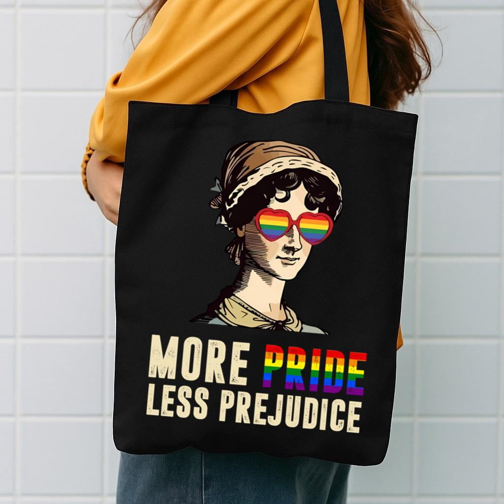 More Pride Less Prejudice Bag, Be Kind Bag, LGBTQ Bag, Jane Austen Bag ...