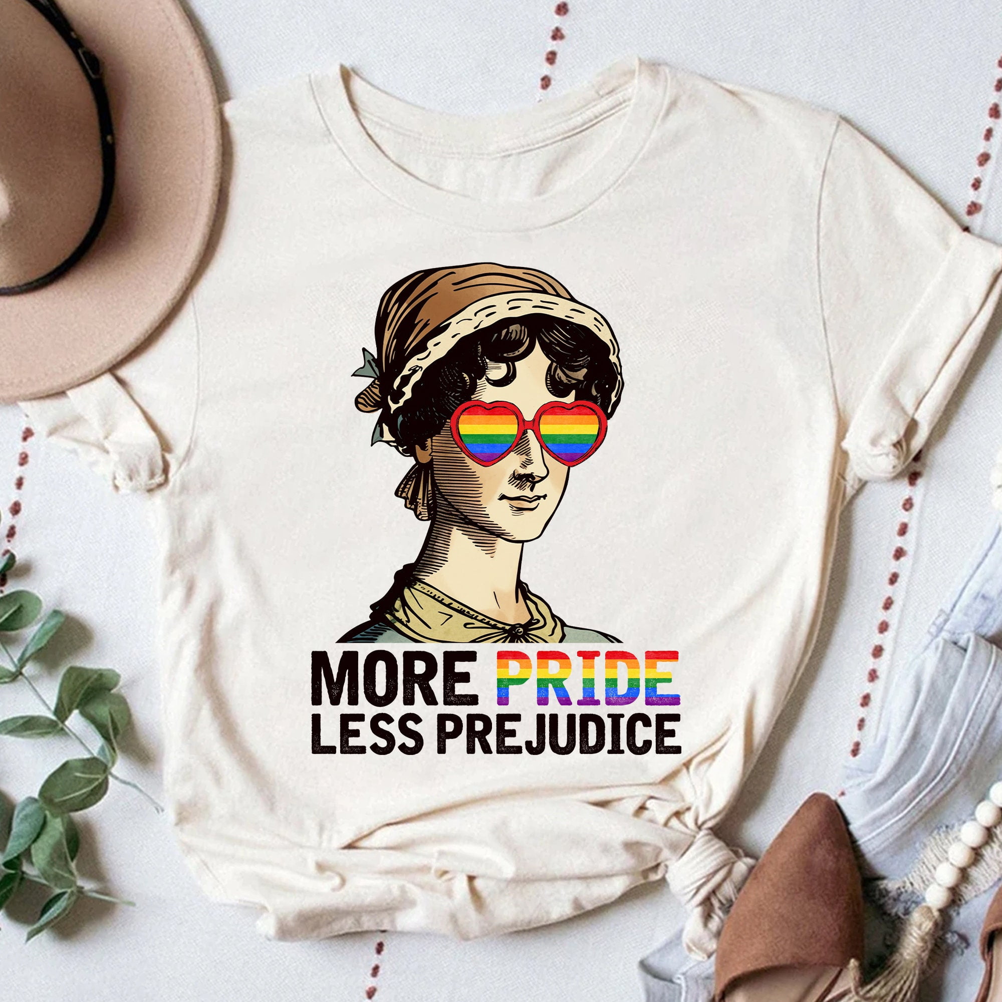 More Pride Less Prejudice Lgbt Shirt, Lgbt Pride Month Shirt, Proud ...