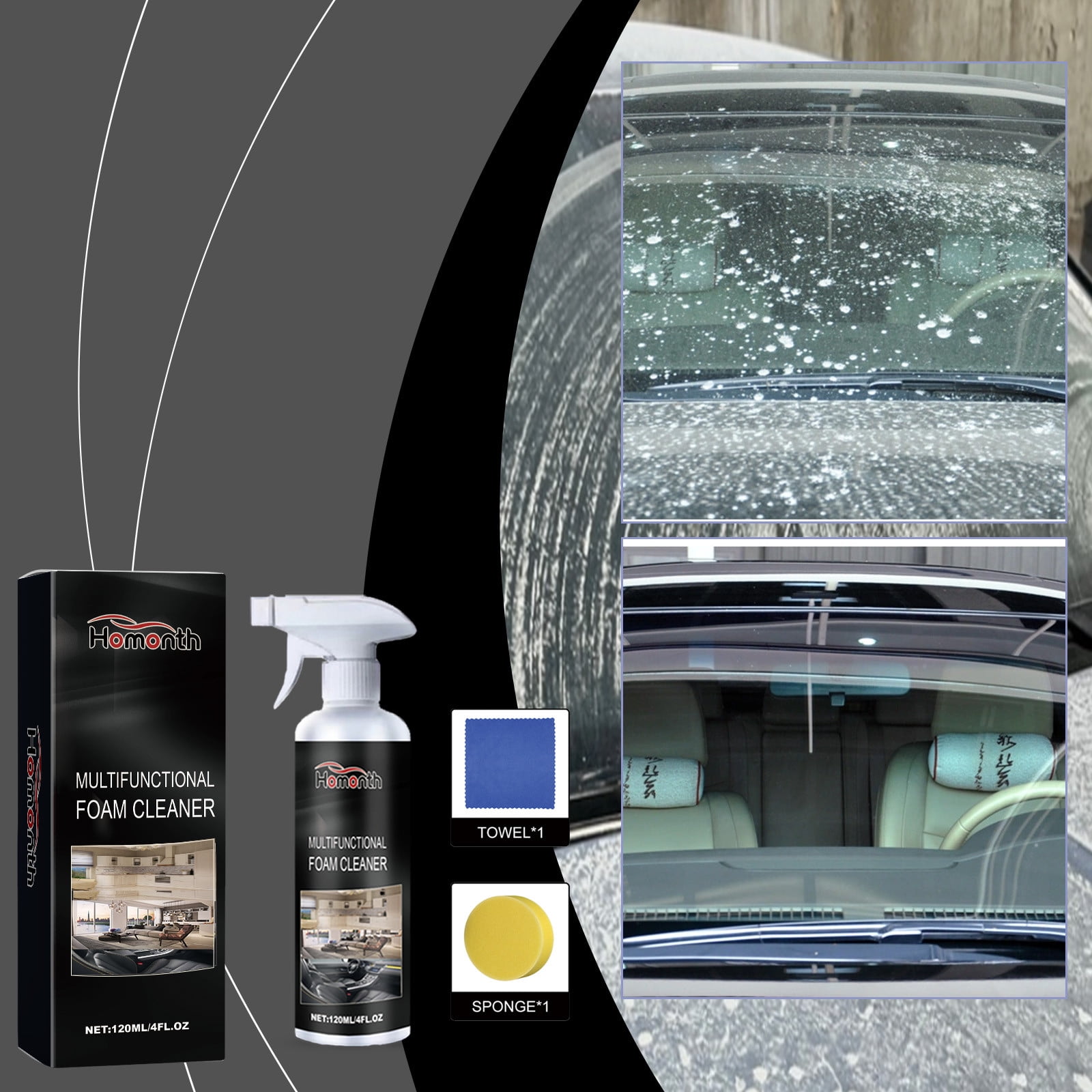 More,Save More,Multi Functional Windshield Cleaner,120ml,Special ...