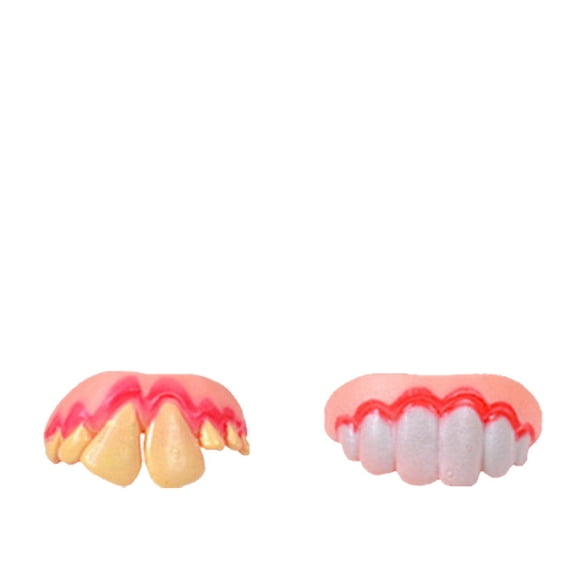 More Shape Funny Dentures Spoofing Toys,Novely Hilarious Prank Teeth ...