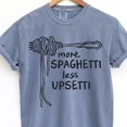 More Spaghetti Less Upsetti Spaghetti Shirt Funny Food Shirt Food Humor ...