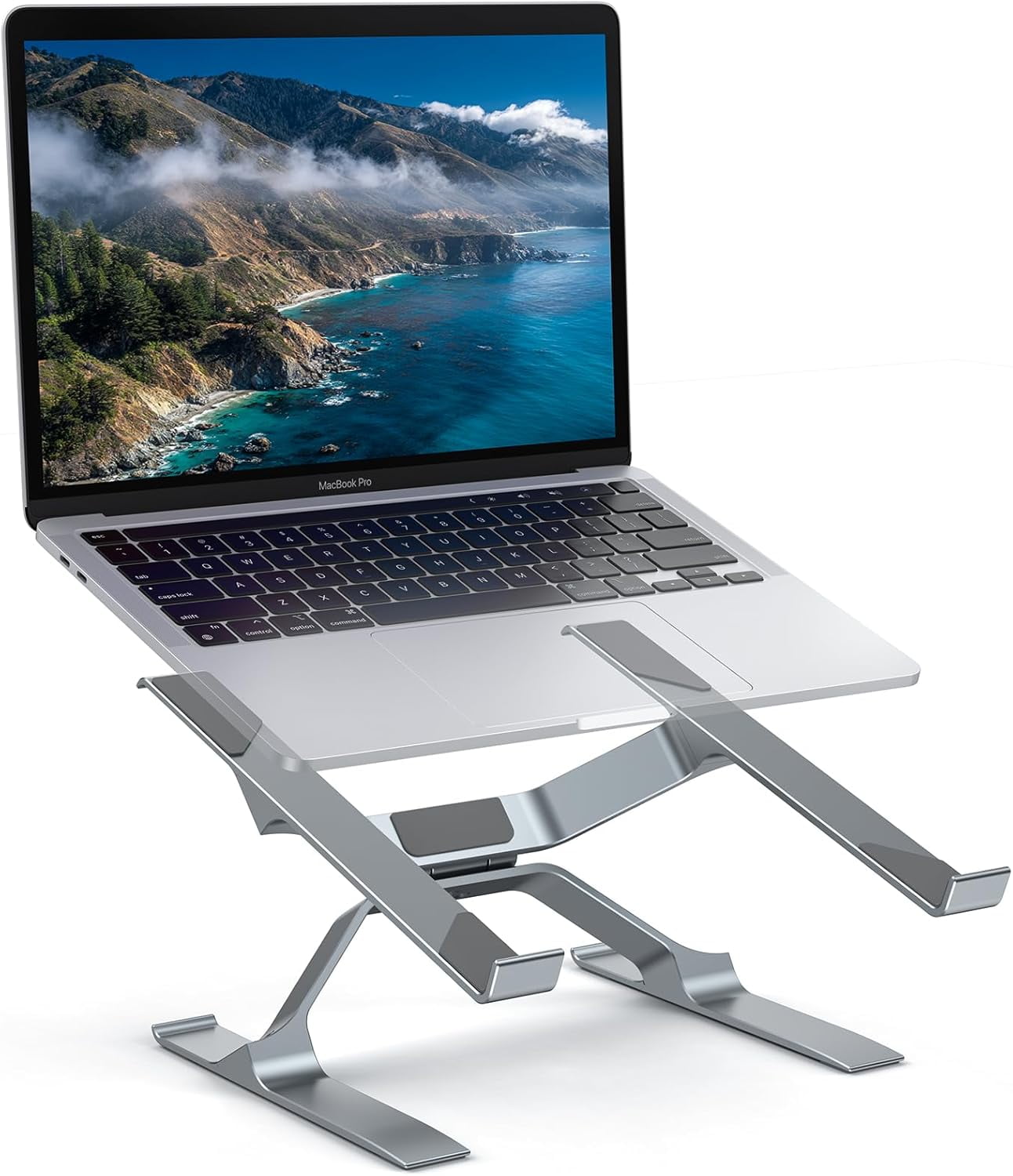 More Stable Laptop Stand, Aluminum Adjustable Laptop Holder Stand for ...