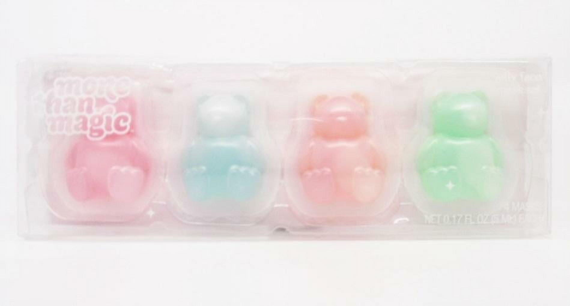 More Than Magic Gummy Bear Jelly Pod Face Mask Set - 4ct / 0.17 fl. oz ...
