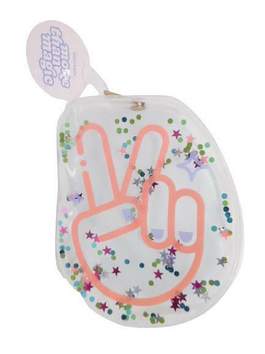 More Than Magic Keychain Backpack Dangle Charm Peace Sign - Walmart.com