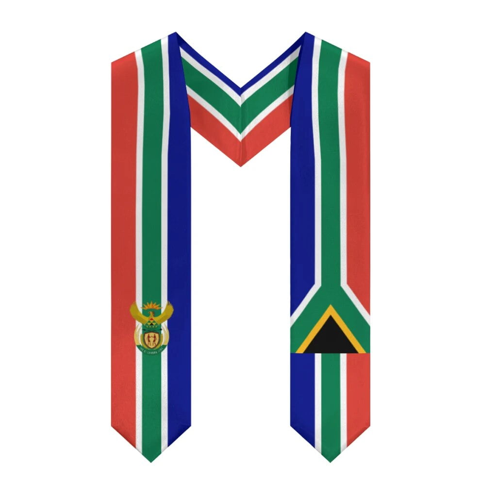 More design Graduation shawl South Africa Flag & United States Flag ...
