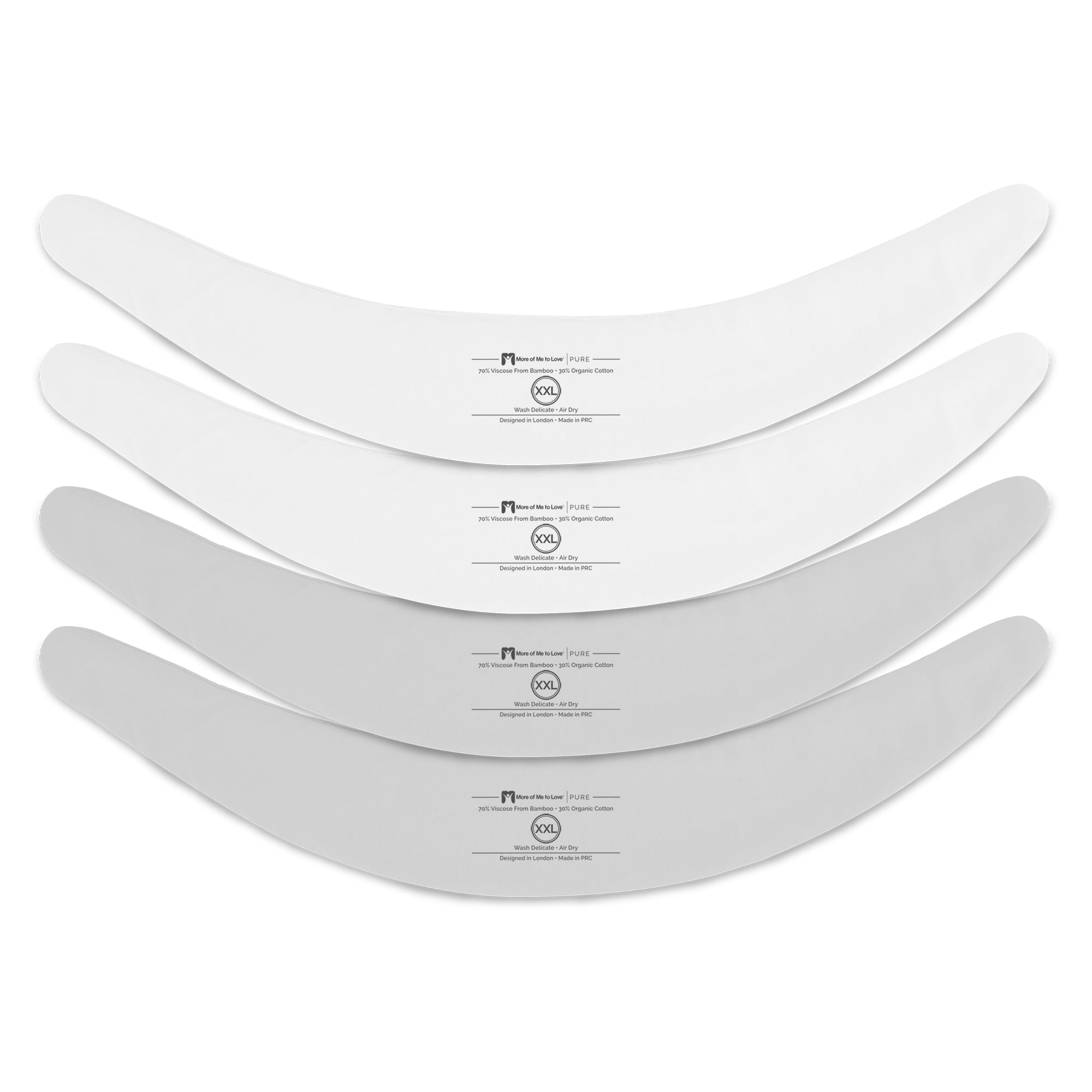 More of Me to Love Organic Cotton and Bamboo Tummy Liner 4-Pack XX ...