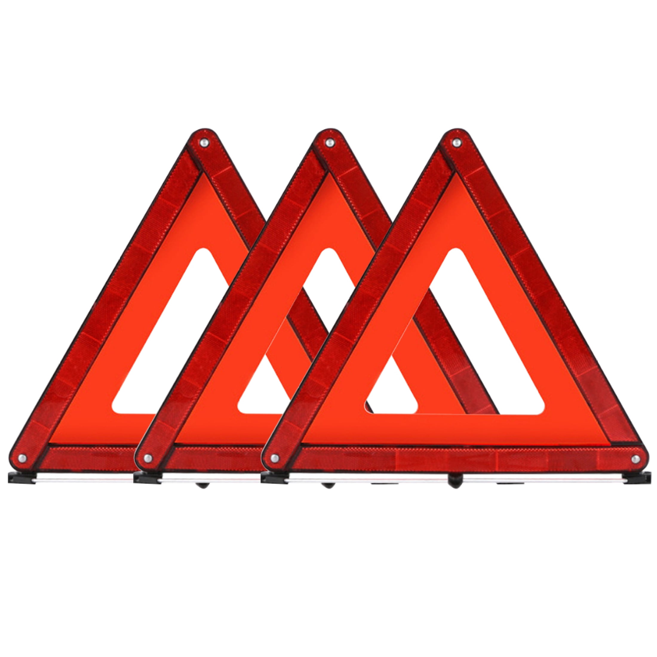 MoreChioce 3PCS Foldable Reflective Warning Triangles Emergency ...