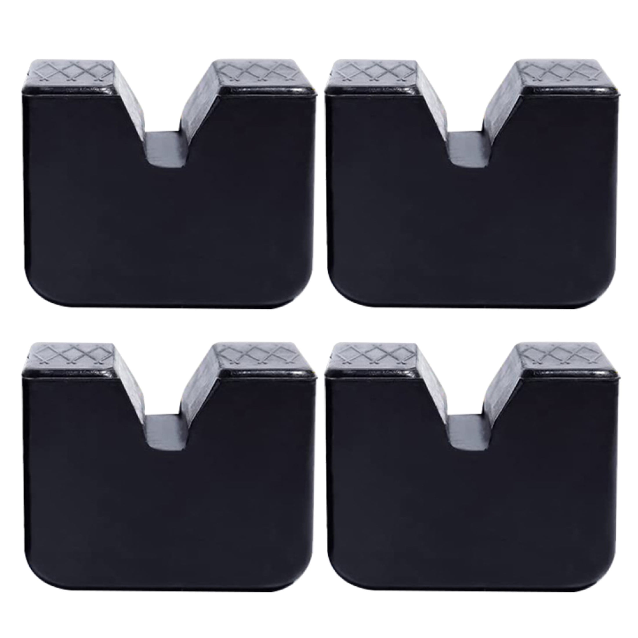MoreChioce 4pcs Car Jack Pads Rubber Support Anti-slip Block Frame Rail ...