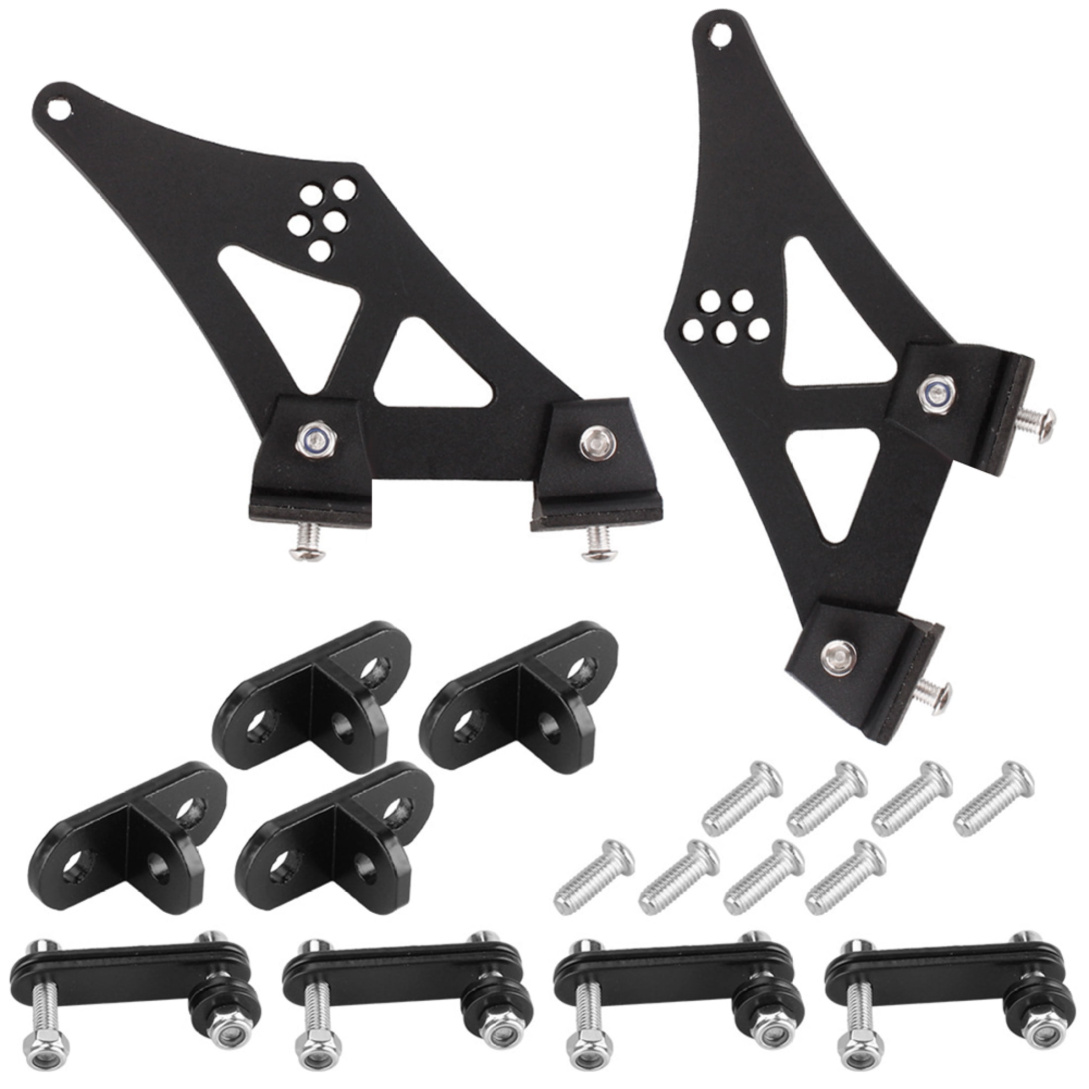 MoreChioce 5Inch Spoiler Mount Brackets Universal Car Aluminum Alloy ...