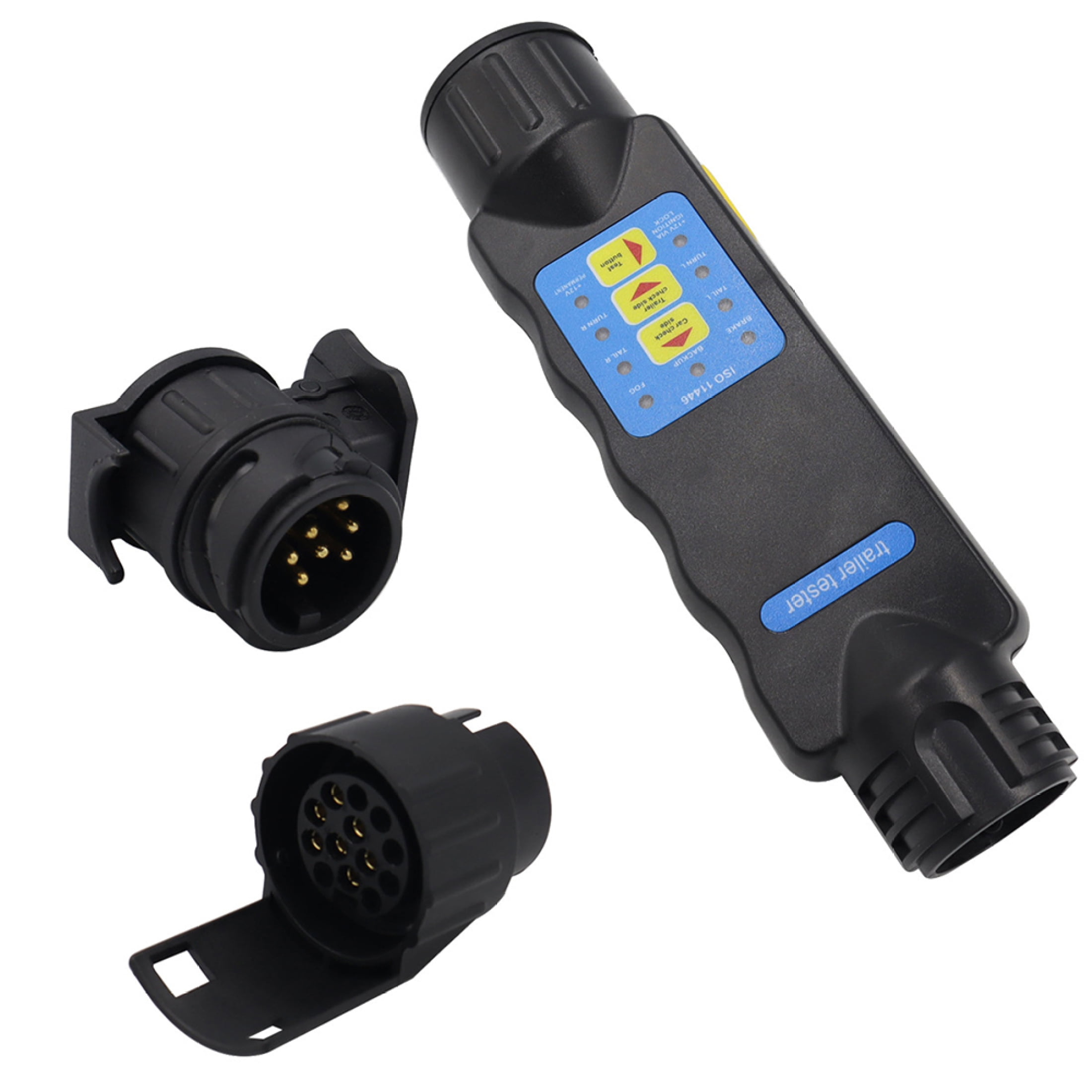 MoreChioce 7-Prong Trailer Tester 12V LED Car Towing Lights Wiring ...