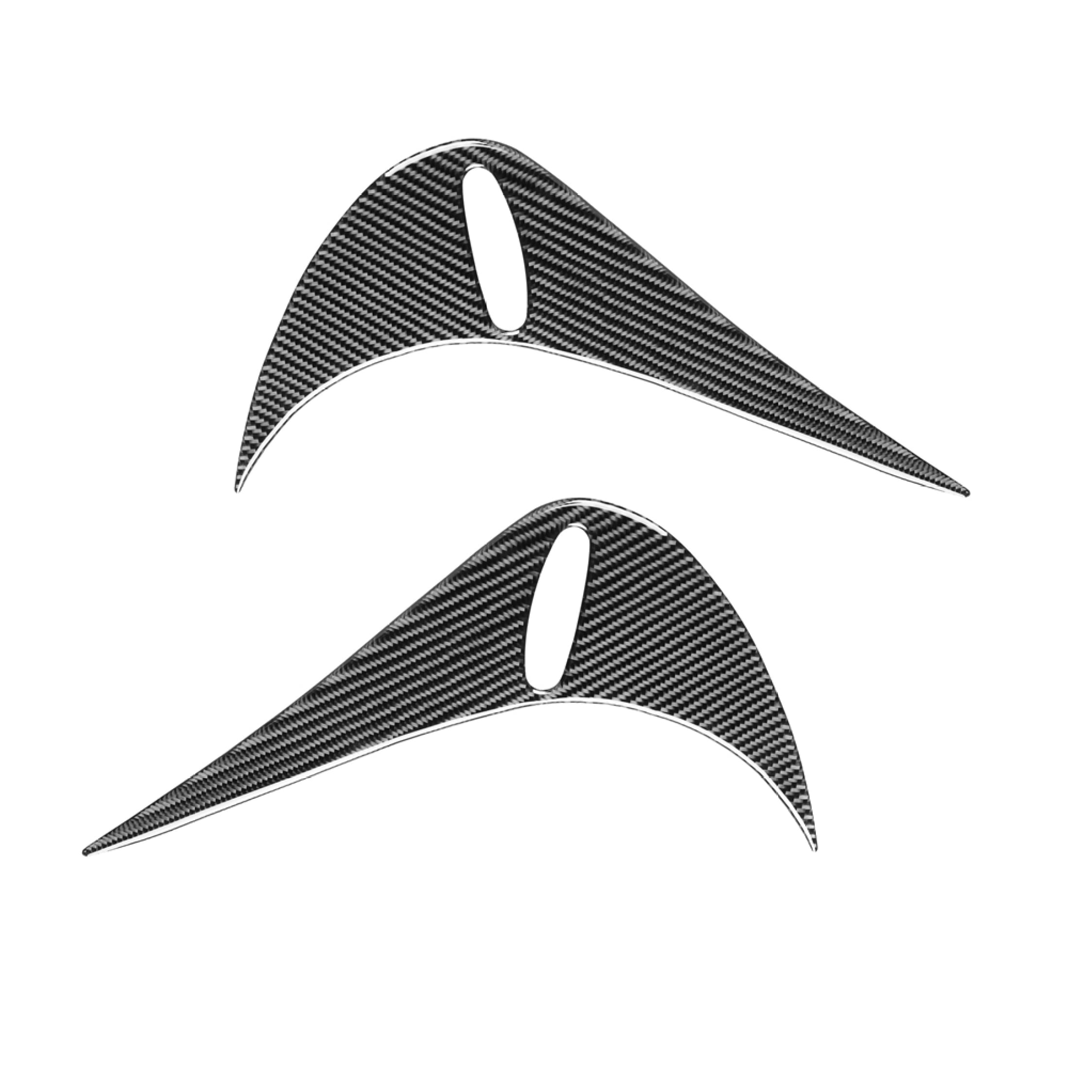 MoreChioce Car Taillight Eyebrows Eyelids Sticker Trim Eye Lid Cover ...