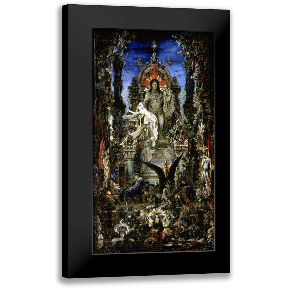 Moreau, Gustave 9x14 Black Modern Framed Museum Art Print Titled ...