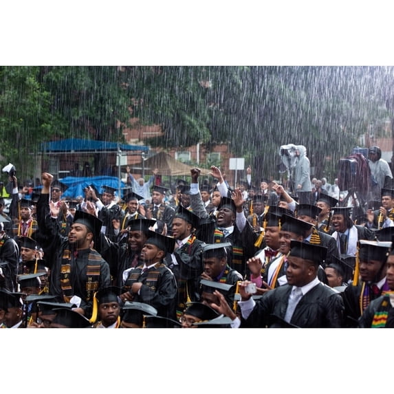 Morehouse College Graduates Cheer President Barack Obama At Their ...